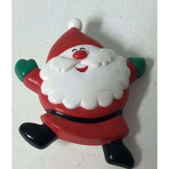 Hallmark | Jewelry | Vintage Hallmark Santa Claus Lapel Pin Brooch ...